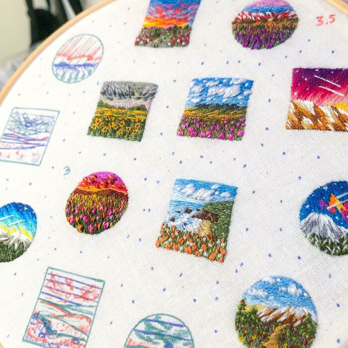 Creative embroidery