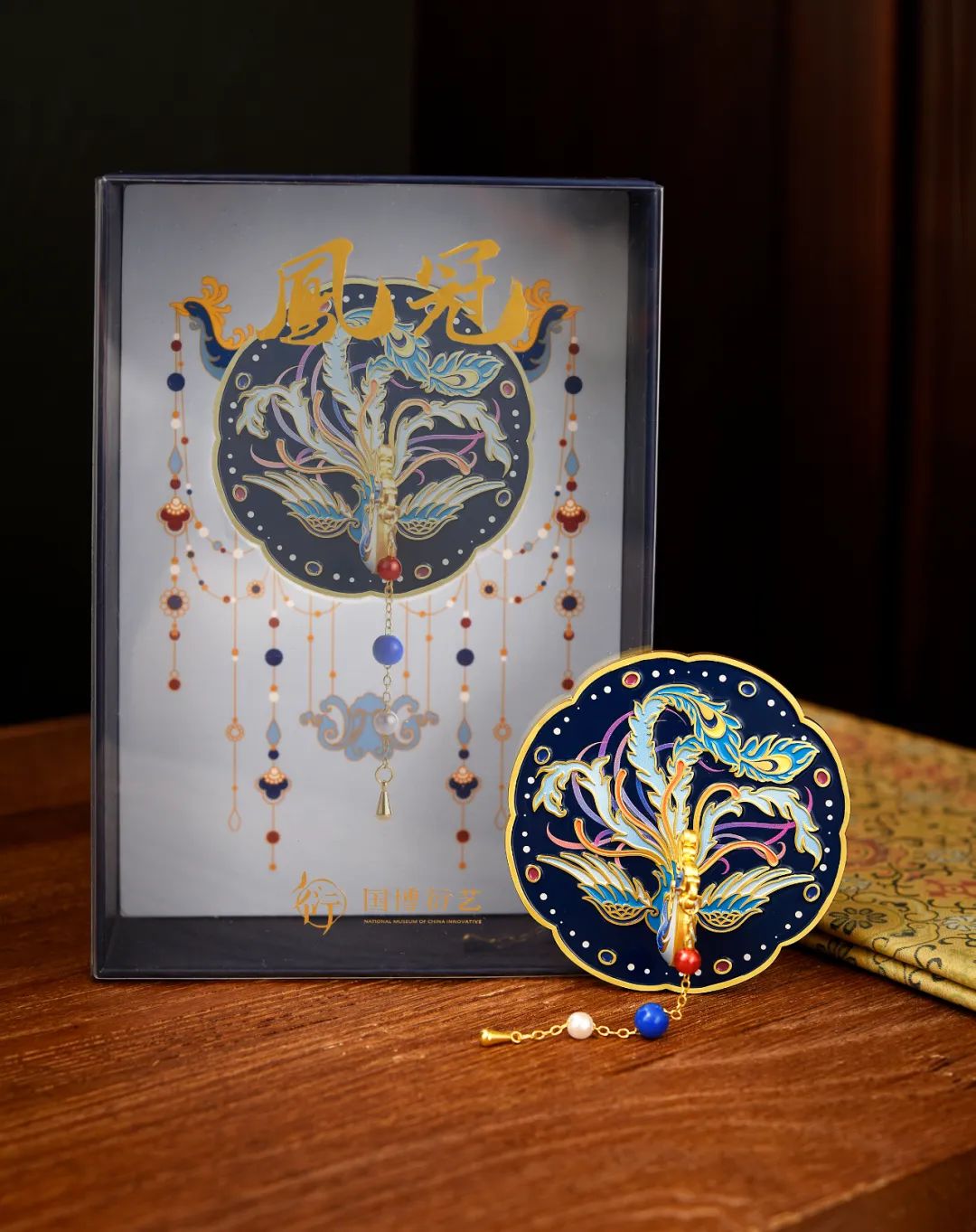 Museum's phoenix crown fridge magnet becomes unexpected cultural sensation